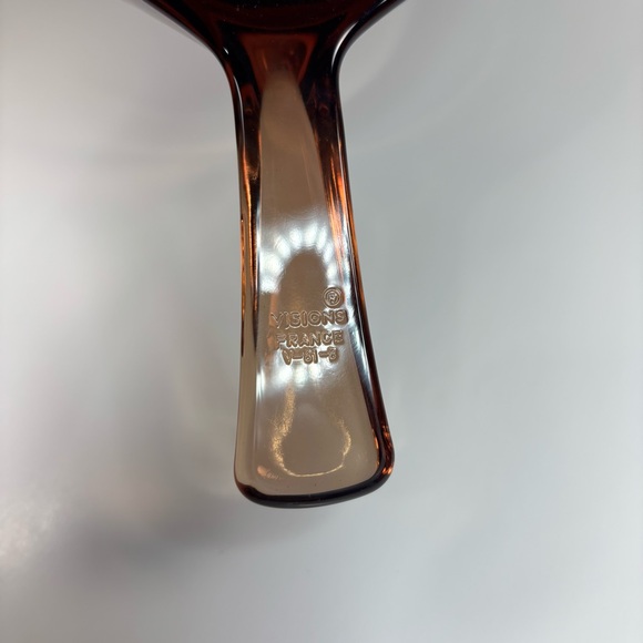 Kitchen | Visions France V81b Glass Amber Small Pan And Vision Corning ...